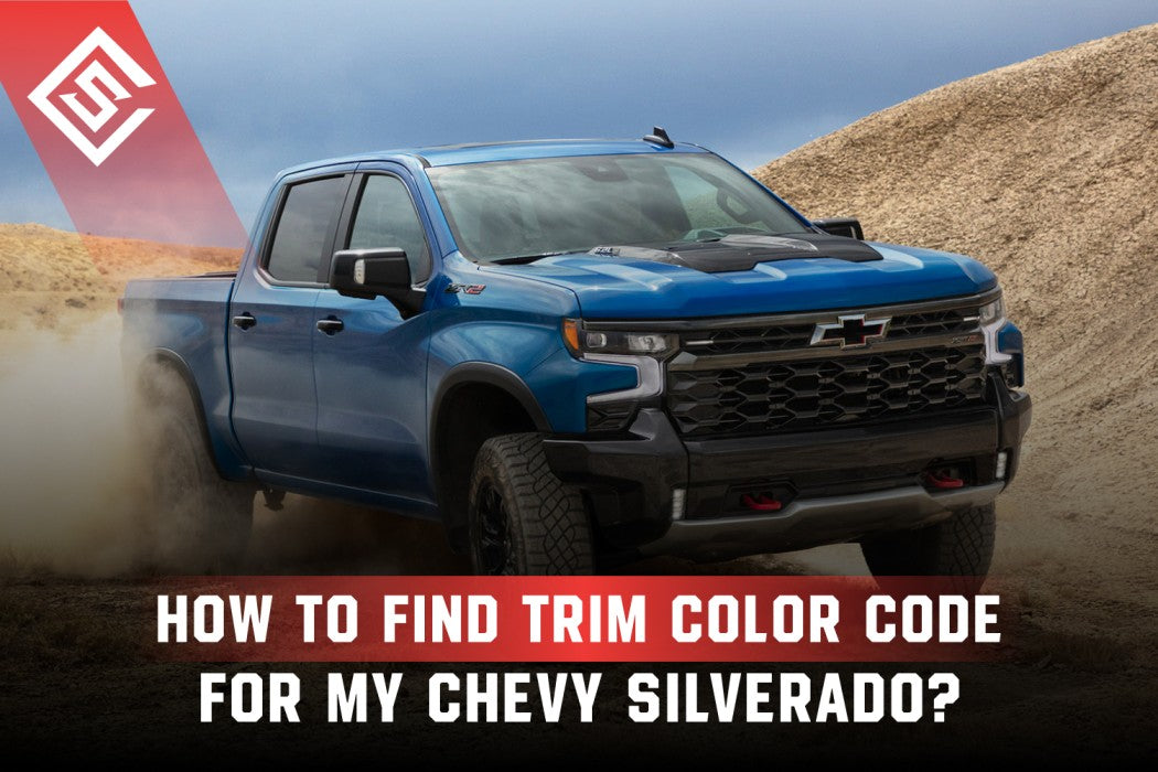 How To Find Trim Color Code For My Chevrolet Silverado? – Seat Cover ...