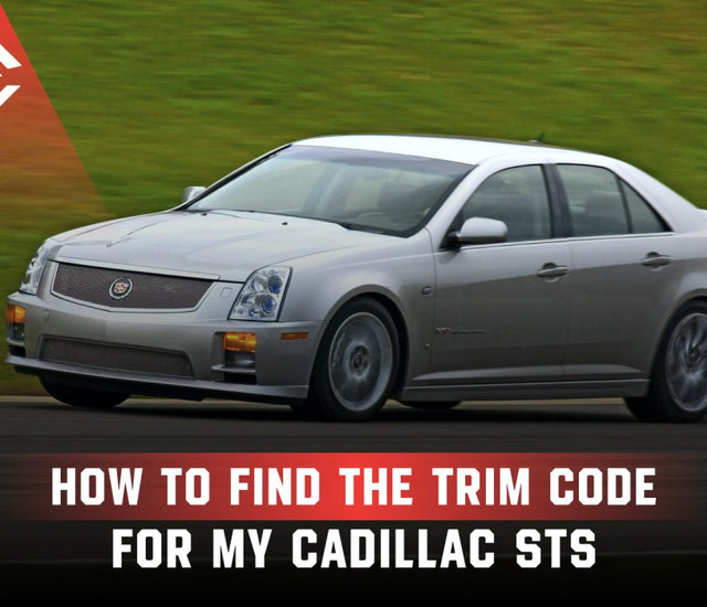 How to Find the Trim Code for My Cadillac STS? – Seat Cover Solutions