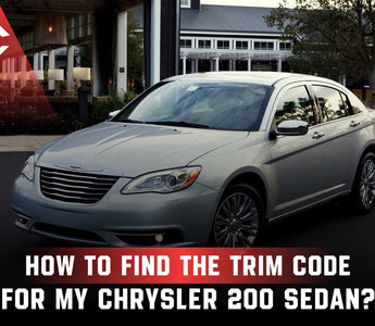 How to Find the Trim Code for My Chrysler 200 Sedan? – Seat Cover Solutions