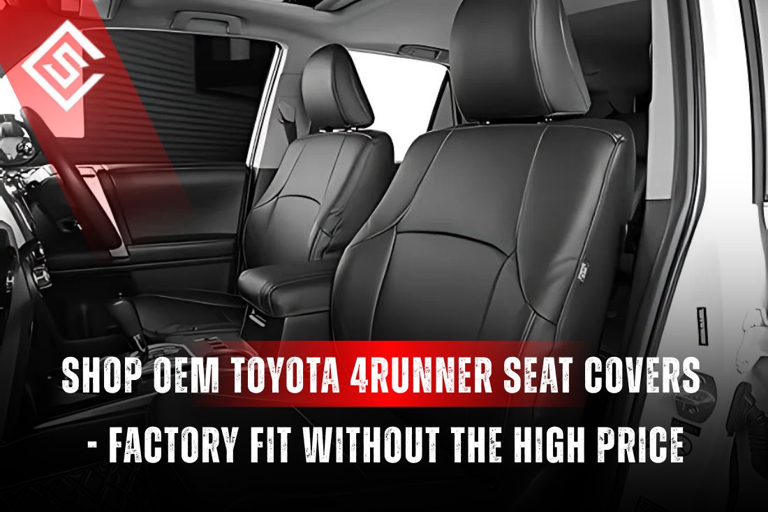 Shop OEM-Style Toyota 4Runner Seat Covers - Seat Cover Solutions