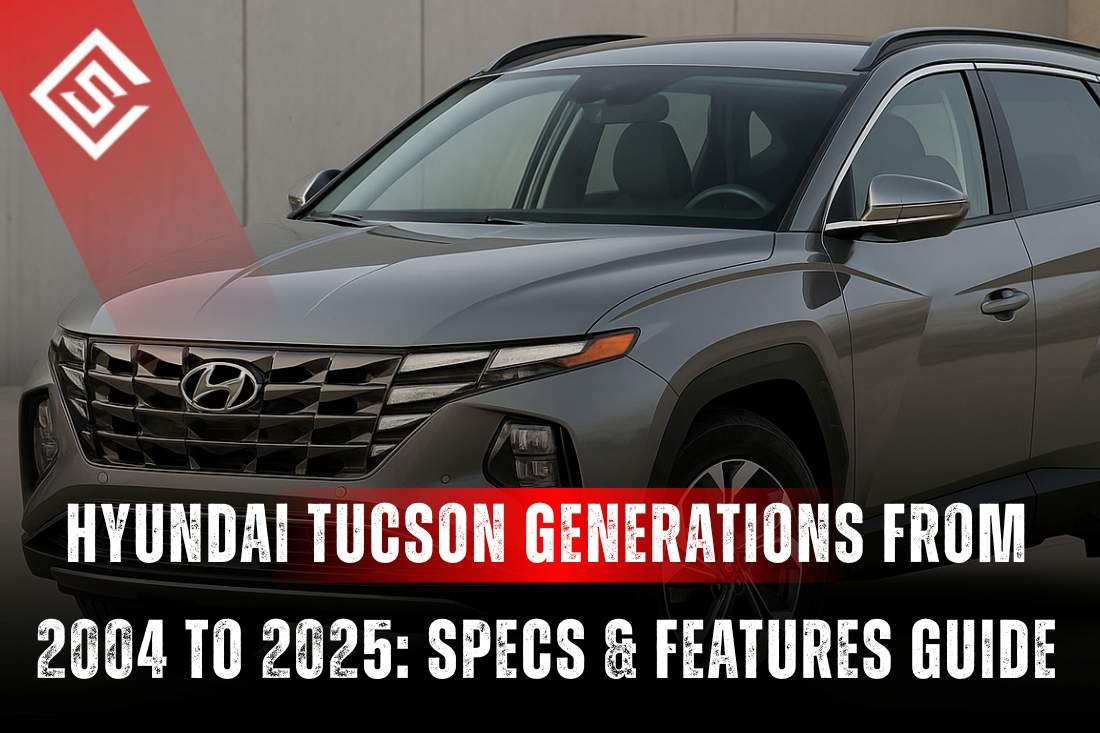 Hyundai Tucson Generations from 2004 to 2025: Specs & Features Guide ...